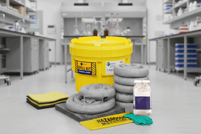 Kit Antiderrames Químico o Universal: ¿Cuándo Usar cada Uno?